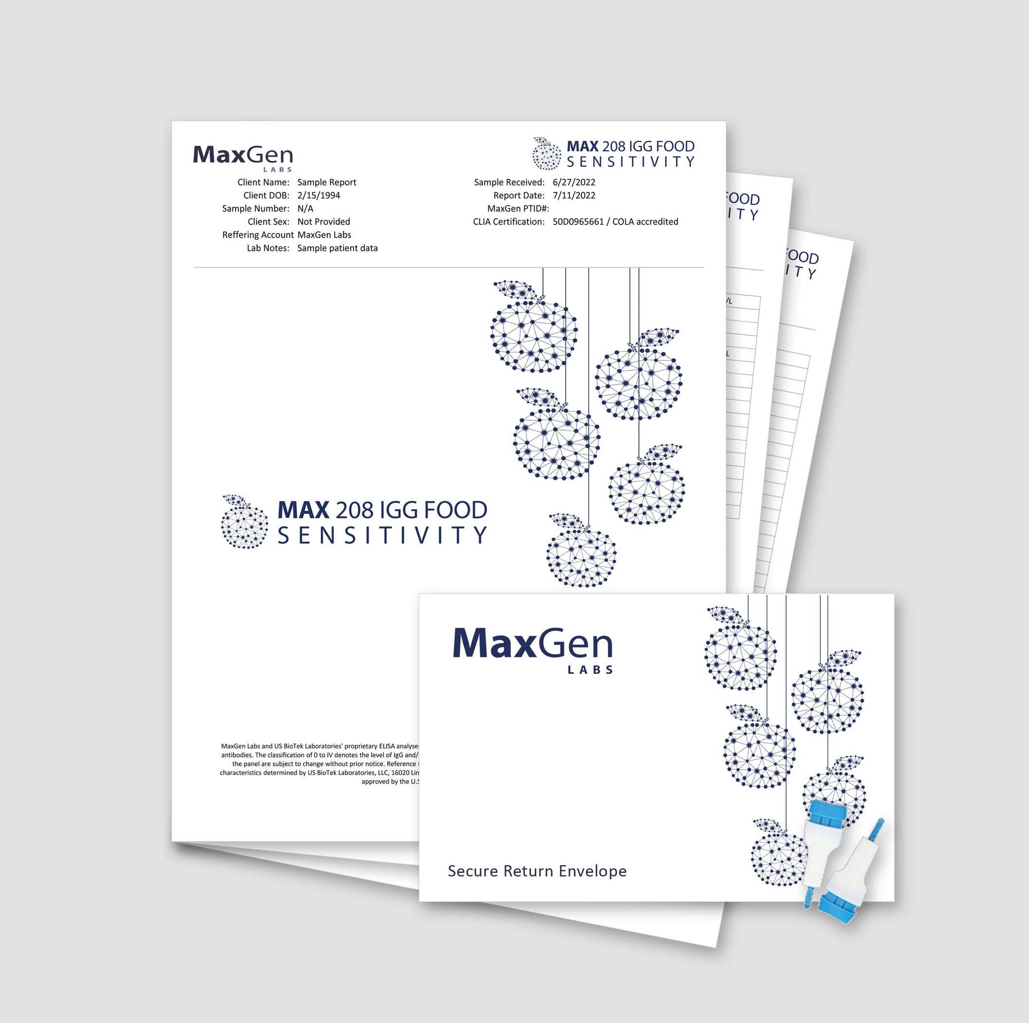 Food Sensitivity 240 | Max Gen Labs | Home Test Kit — MaxGen Labs