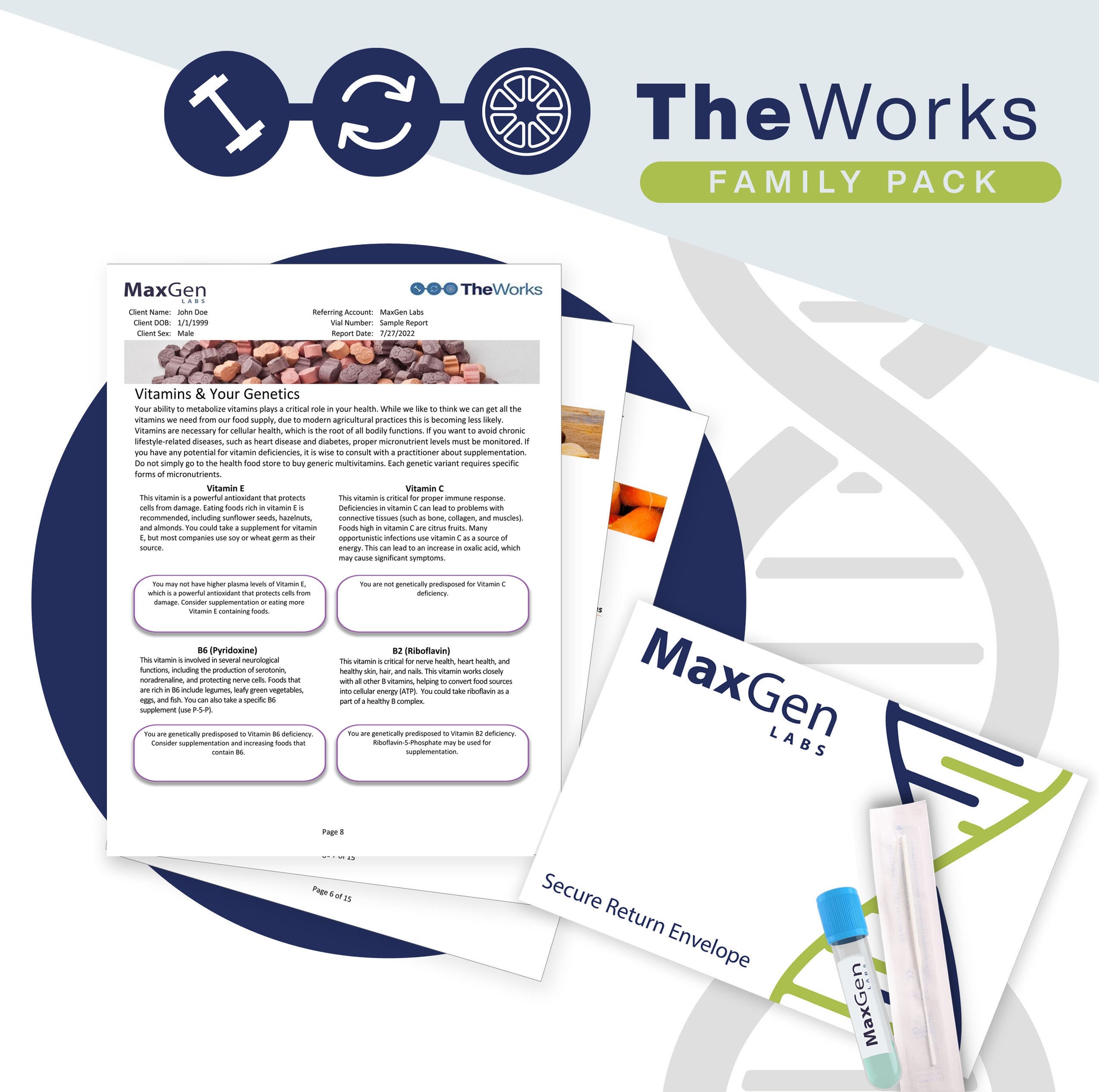Genetic Testing Kits — MaxGen Labs