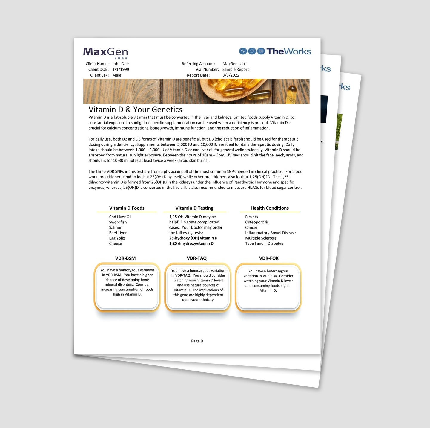 The Works! Panel | MaxGen Labs | Genetic Testing Kits